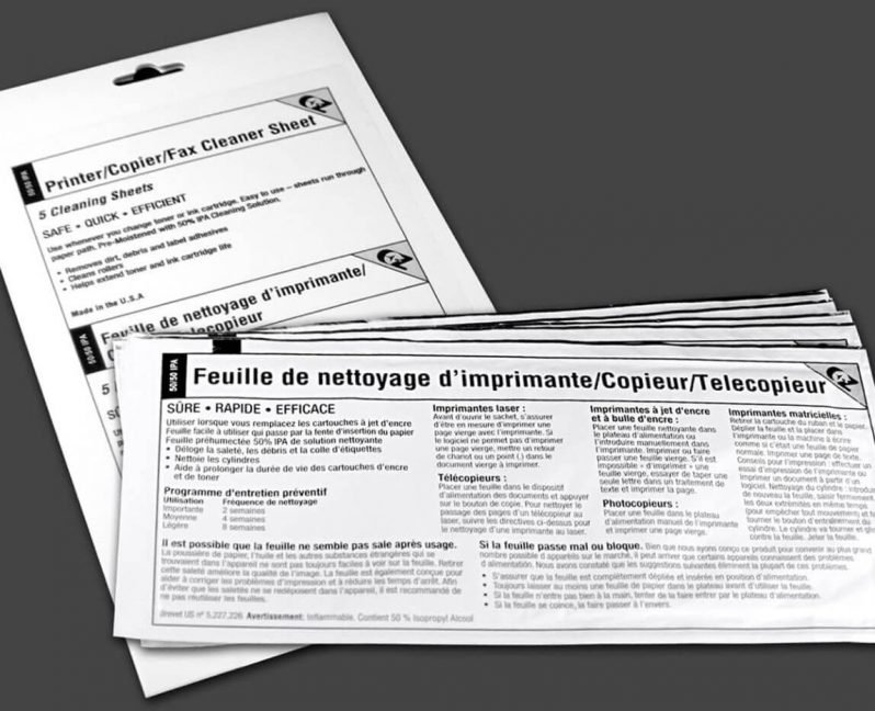 Printer Cleaning Sheets [Depth Guide & Suggestions]