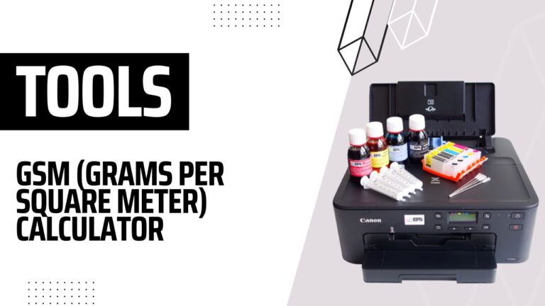 GSM (Grams Per Square Meter) Calculator | PrintiePie