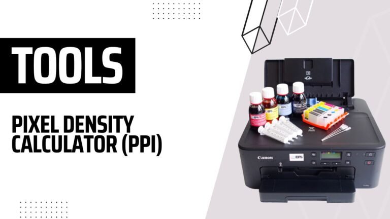 Pixel Density Calculator (PPI) | PrintiePie